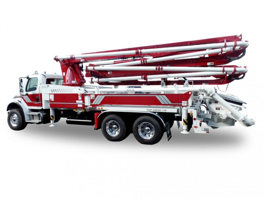 34-Meter KCP Concrete Pump | KCP Concrete Pumps